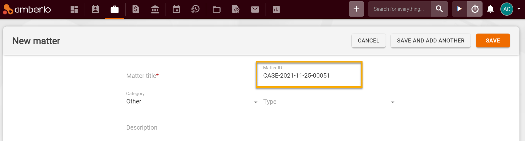 How to set Matters Numbering Settings?